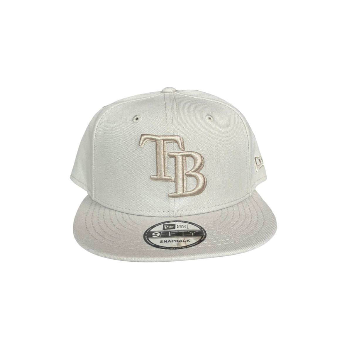 Rays New Era Tan Tonal TB 9Fifty Snapback Hat | The Bay Republic
