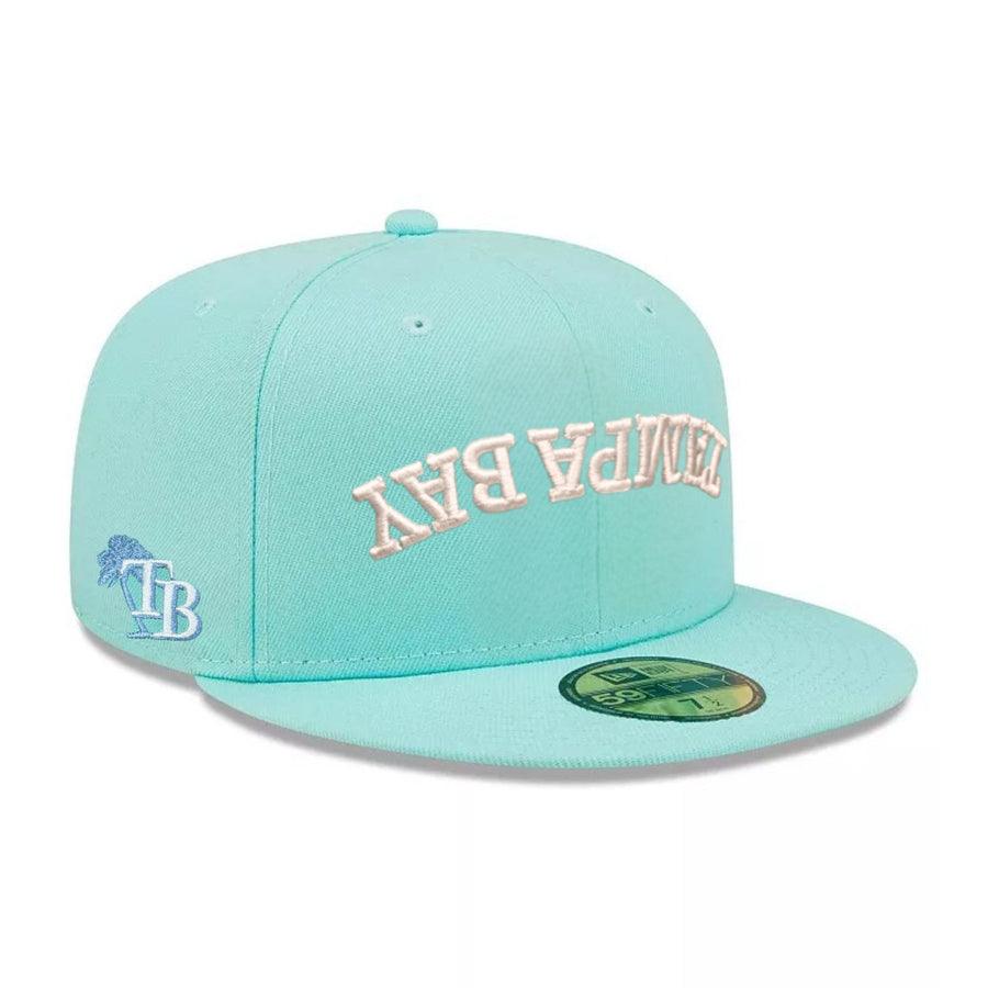 Rays New Era Seafoam Tampa Bay TB Upside Down 9Fifty Snapback | The Bay ...
