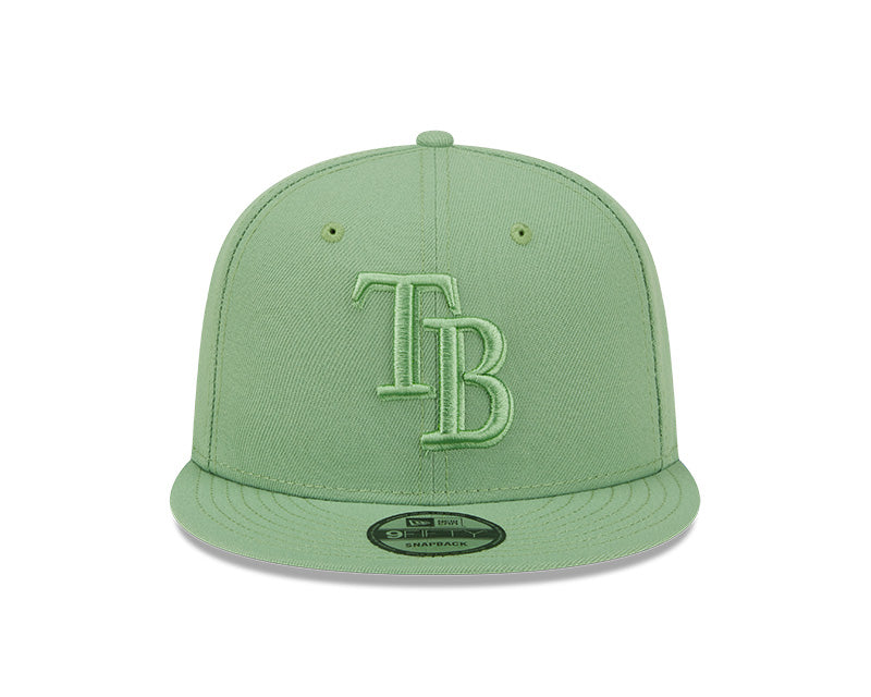 Rays New Era Green Tonal TB 9Fifty Snapback Hat | The Bay Republic
