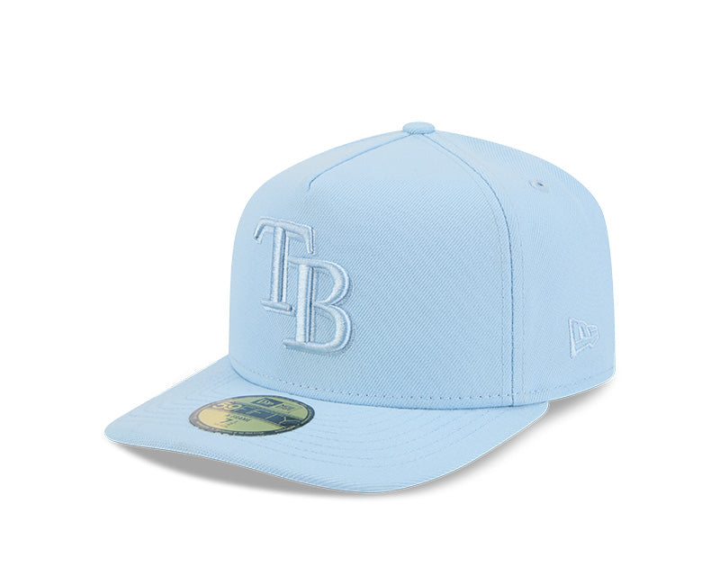 Rays New Era Blue Tonal TB 9Fifty A-Frame Snapback Hat | The Bay Republic