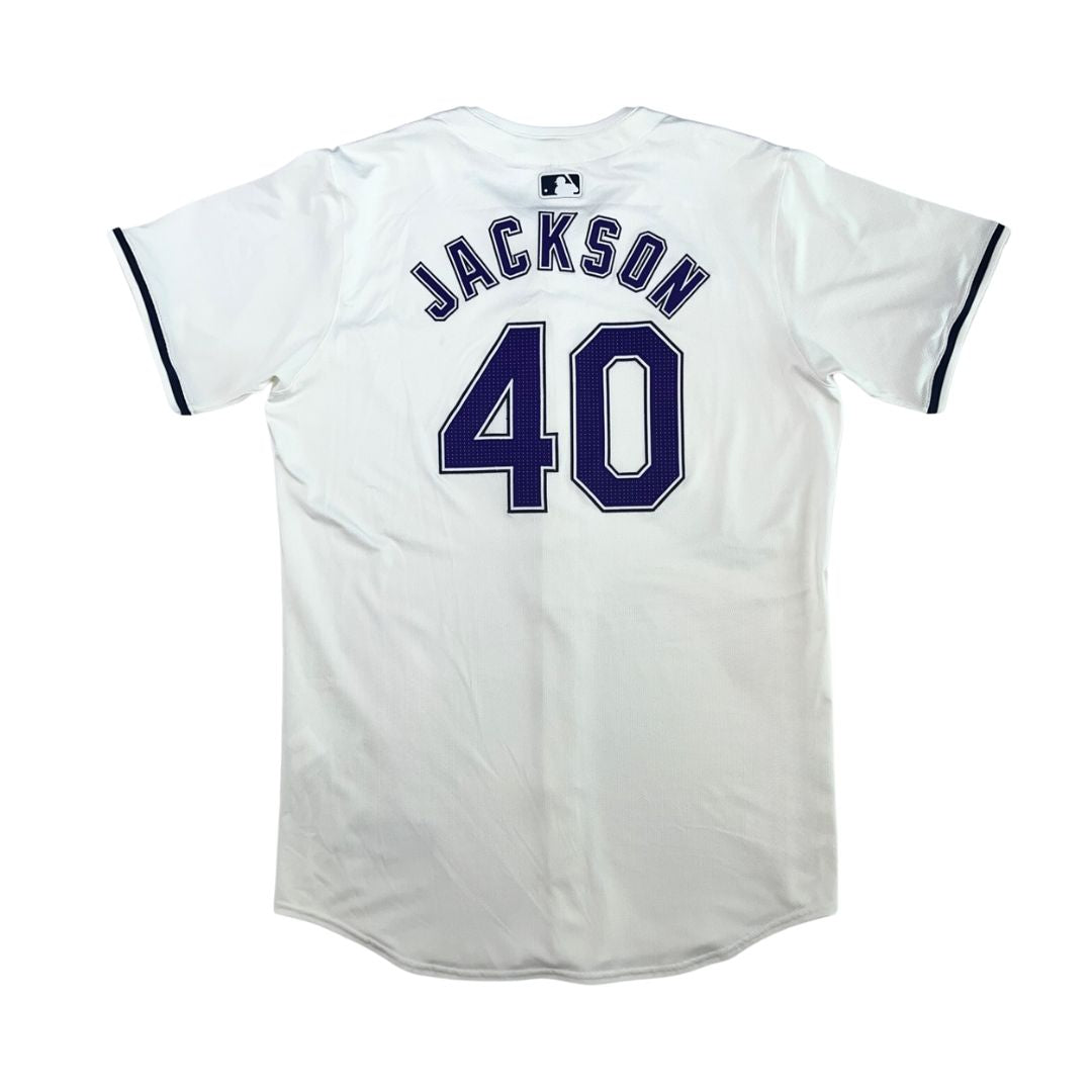 Rays Alex Jackson Team Issued Authentic Devil Rays Jersey – The Bay ...
