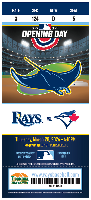 Tampa Bay Rays Authentic Memorabilia | The Bay Republic