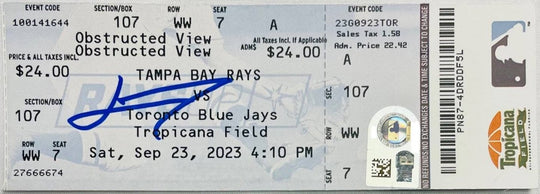 Tampa Bay Rays Authentic Memorabilia | The Bay Republic