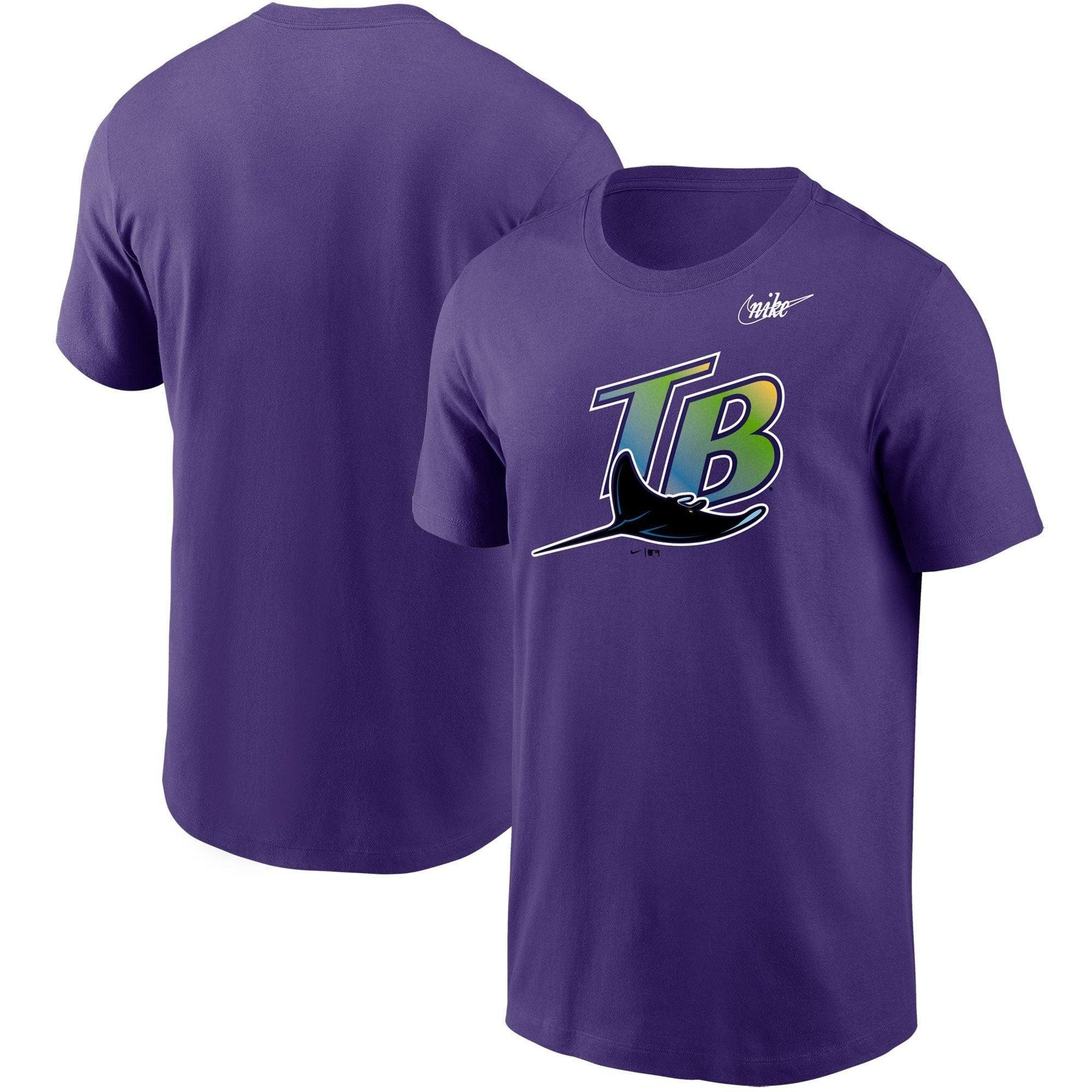 Tampa Bay Devil Rays Purple Nike T-Shirt for Men and Women | The Bay ...